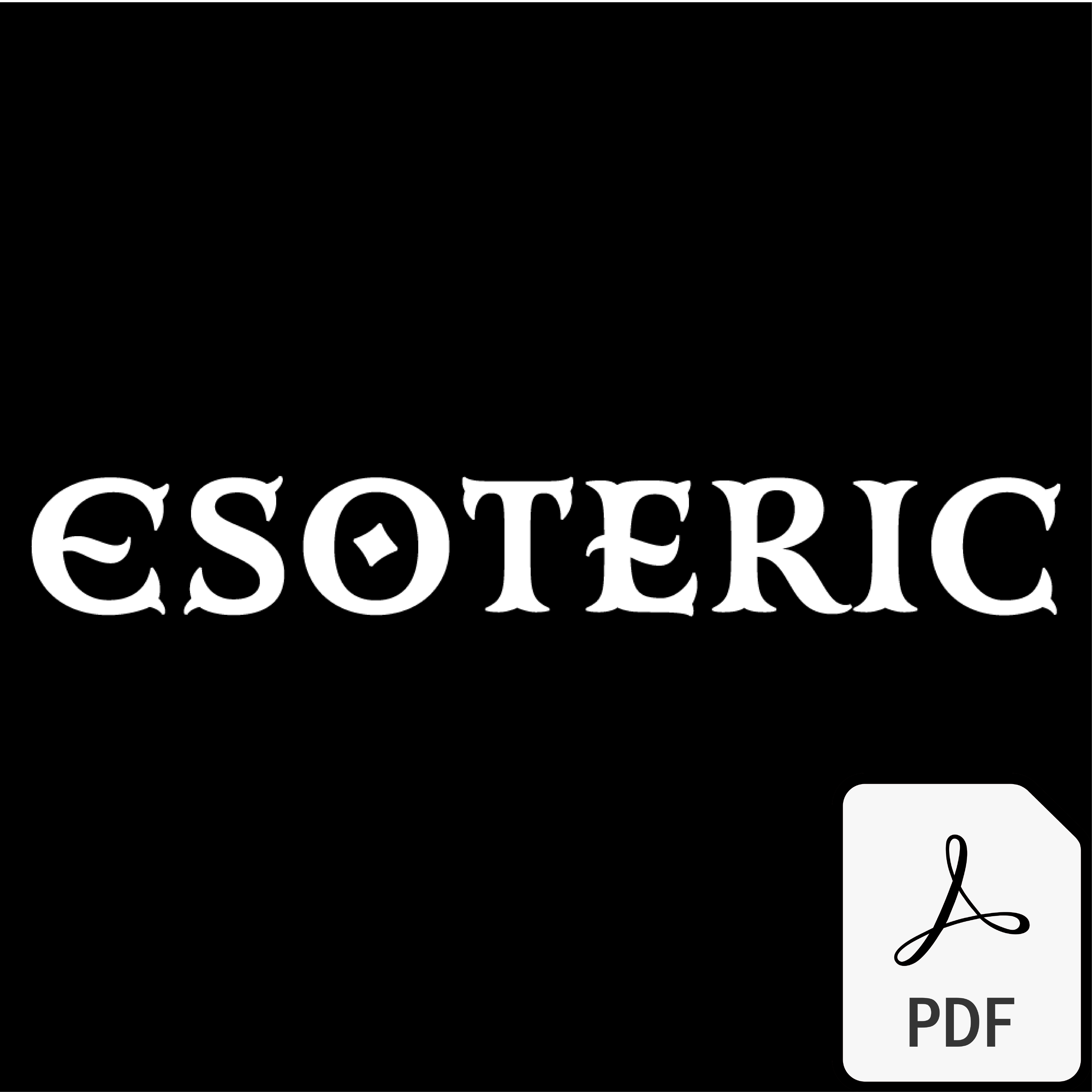 Esoteric (PDF) – Possum Creek Games